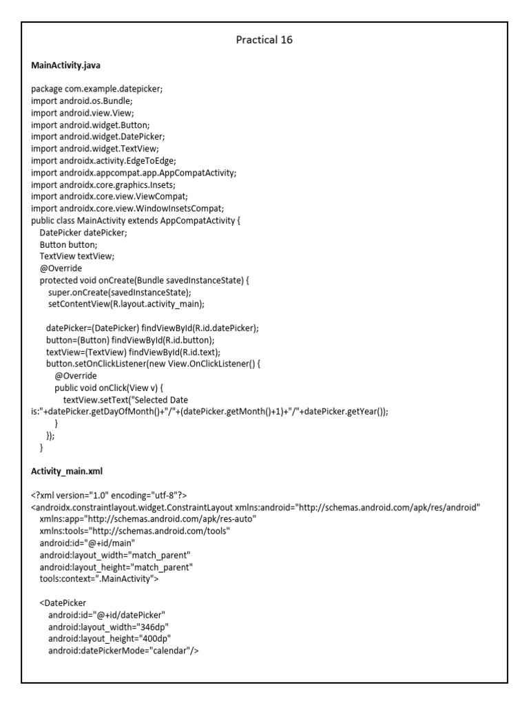 Mad 16 | PDF | Android (Operating System) | Mobile Linux