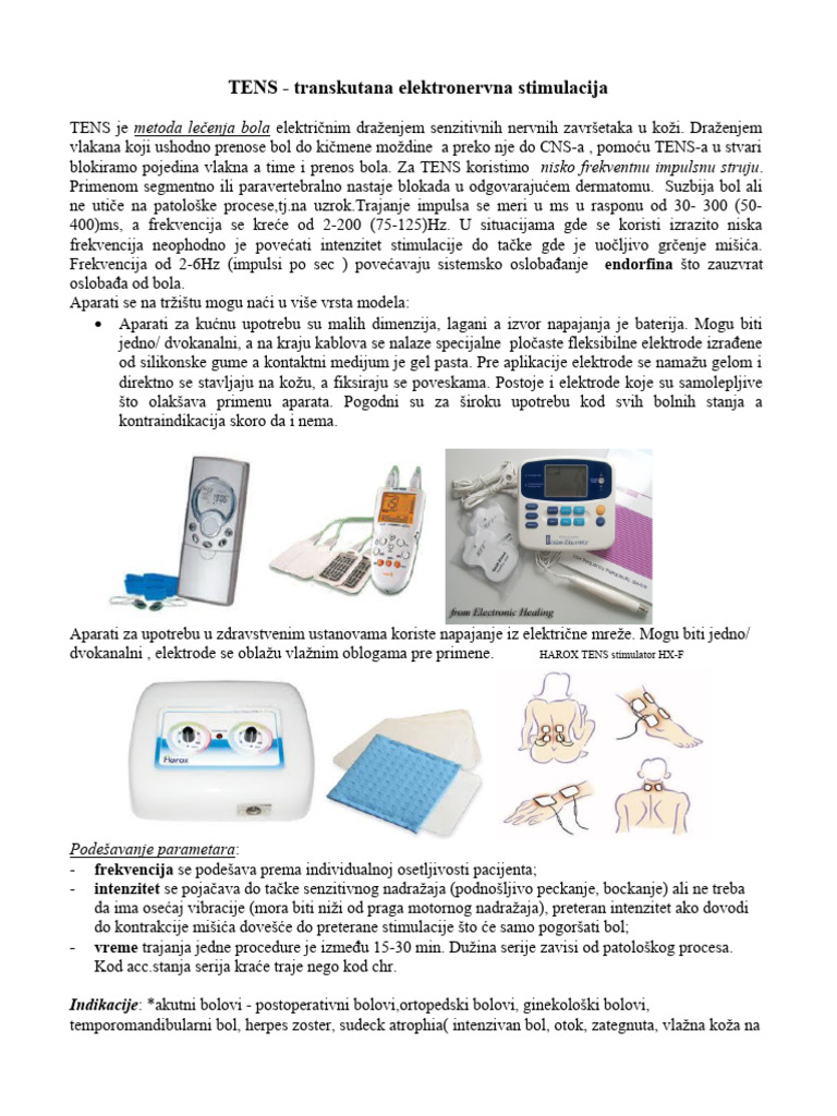 TENS | PDF