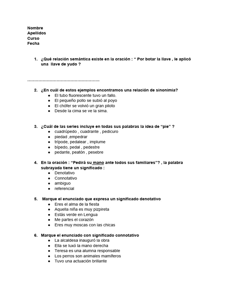 Ejer 2 | PDF | Semántica | Semiótica