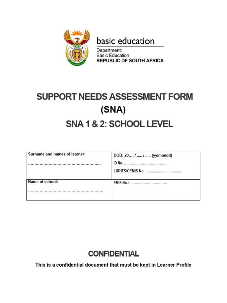 SNA quick | PDF | Learning | Curriculum