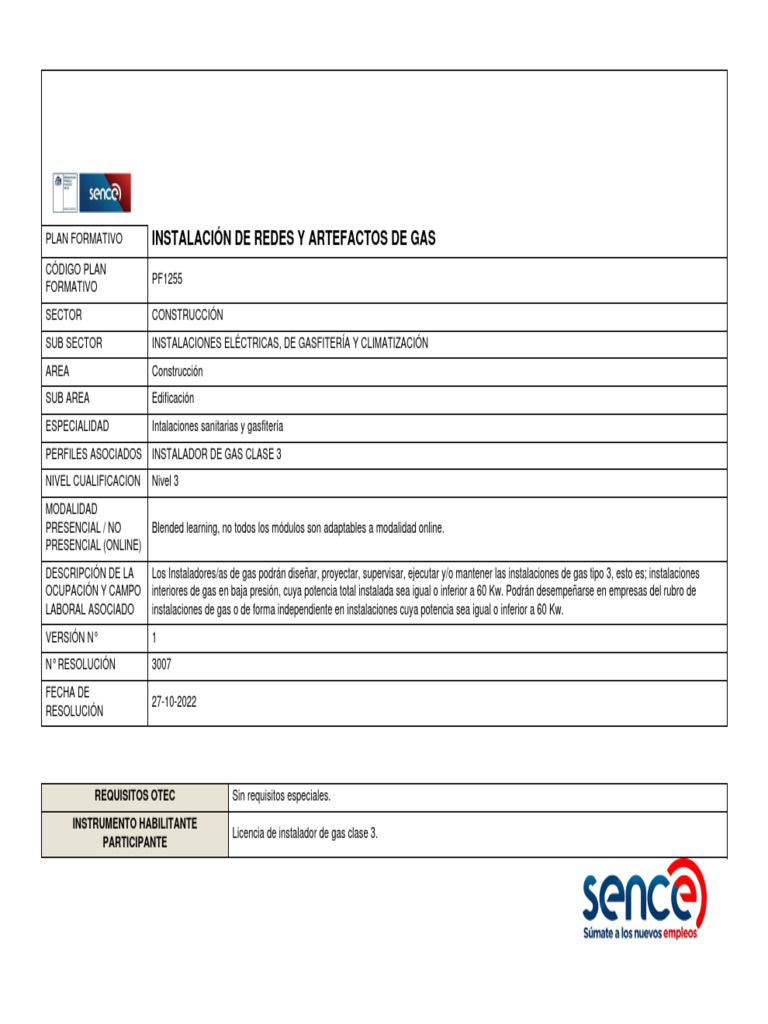 Instalaci N de Redes y Artefactos de Gas 21072023 | PDF | Gases | Evaluación