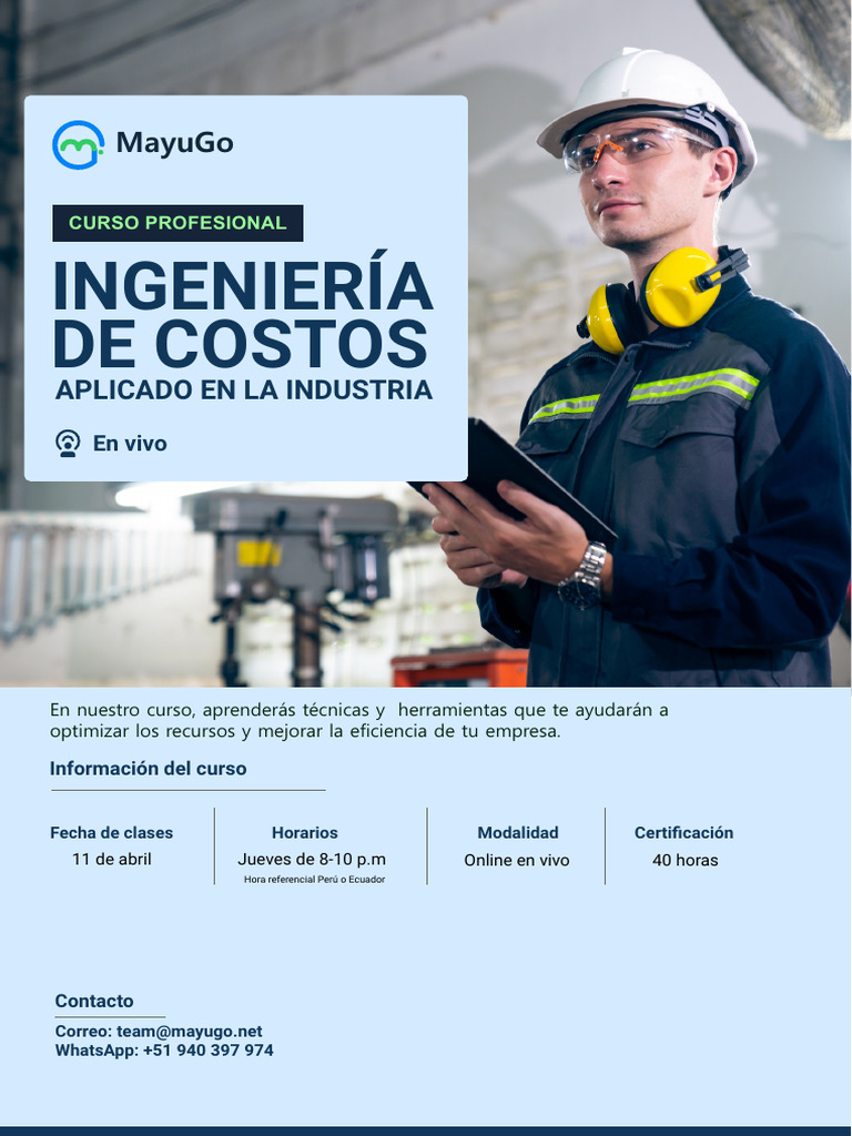 Tamario de Ingeniería de Costos | PDF | Cadena de suministro | Presupuesto