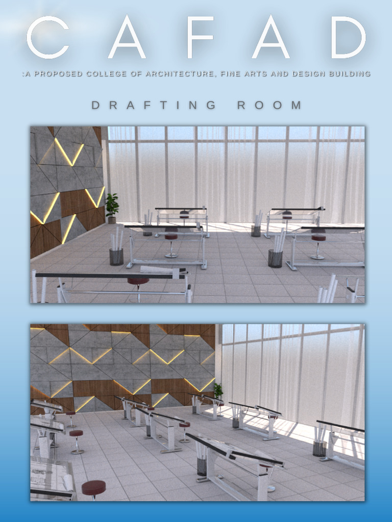 Cafad Interior Perspective | PDF