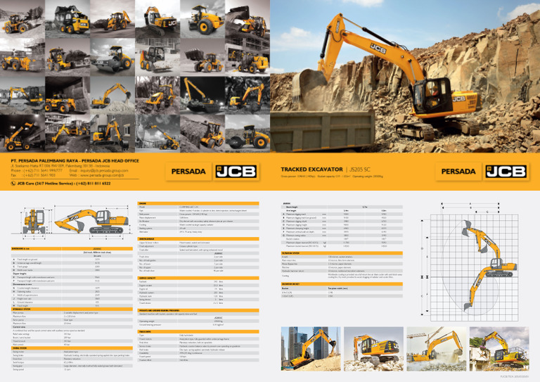 Tracked Excavator JS205SC | PDF