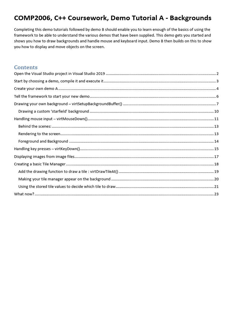 COMP2006 CW1 DemoA v1.1 | PDF | Inheritance (Object Oriented ...