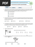 Evaluación Diagnóstica 5to Grado Matemática | PDF