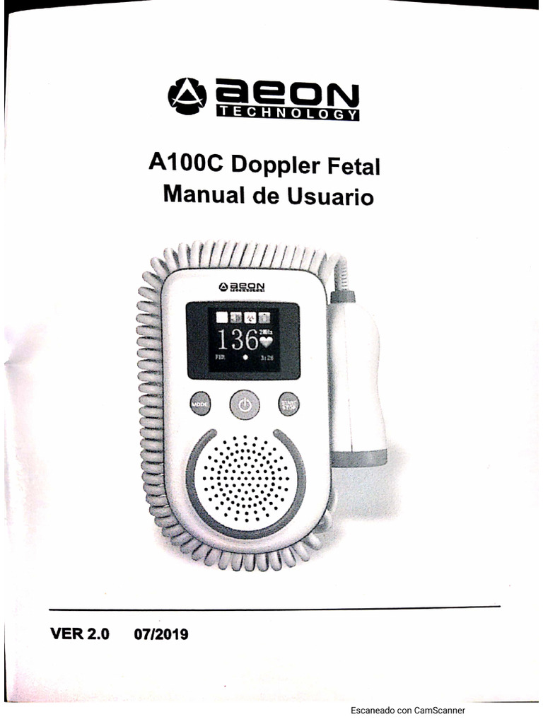 Doppler Fetal Aeon A100c | PDF