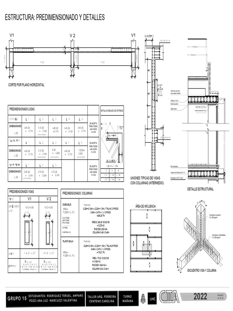 DETALLES ESTRUC | PDF | Diseño arquitectonico | Arquitectura