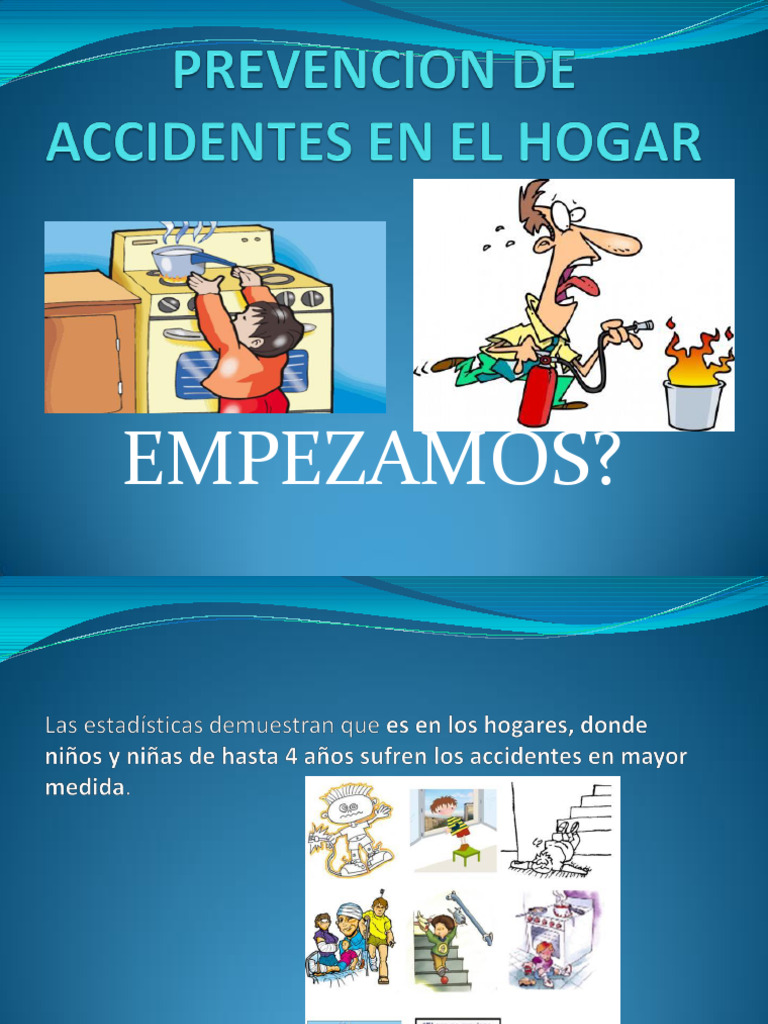 Prevención de Accidentes en el Hogar | PDF | Estufa de cocina