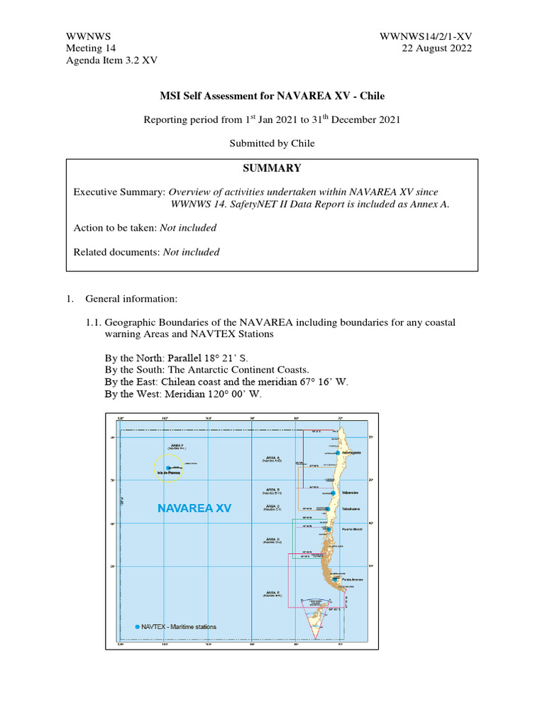 WWNWS14 2-1-XV 2022 Navarea XV Sa | PDF | Technology & Engineering