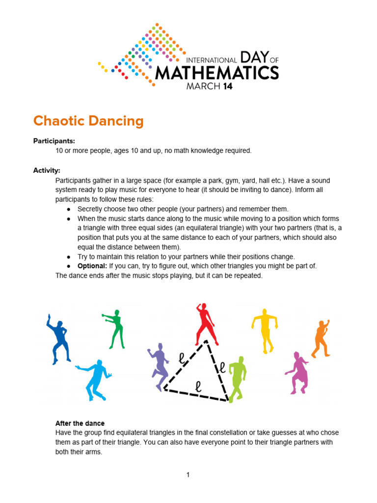 Idm Chaotic Dancing | PDF | Triangle | Applied Mathematics