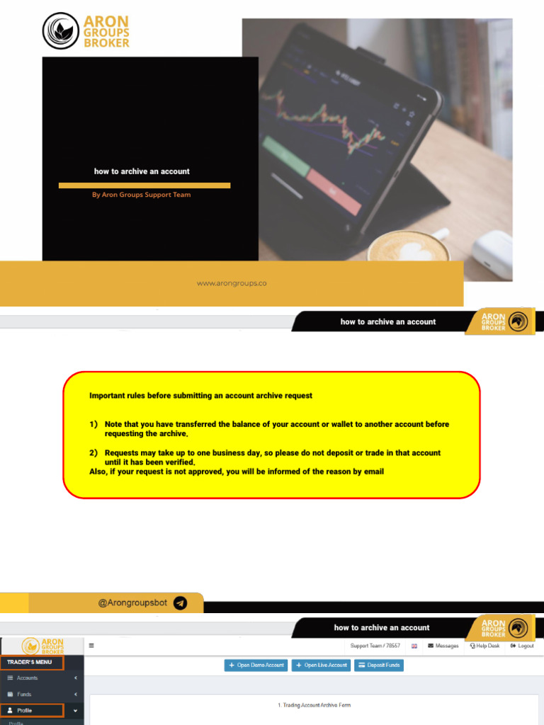 28 Account Archiving Form | PDF