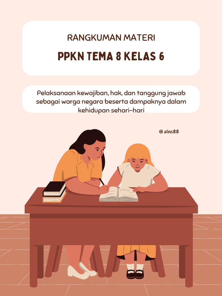 Materi PPKN Tema 8 Kelas 6 | PDF
