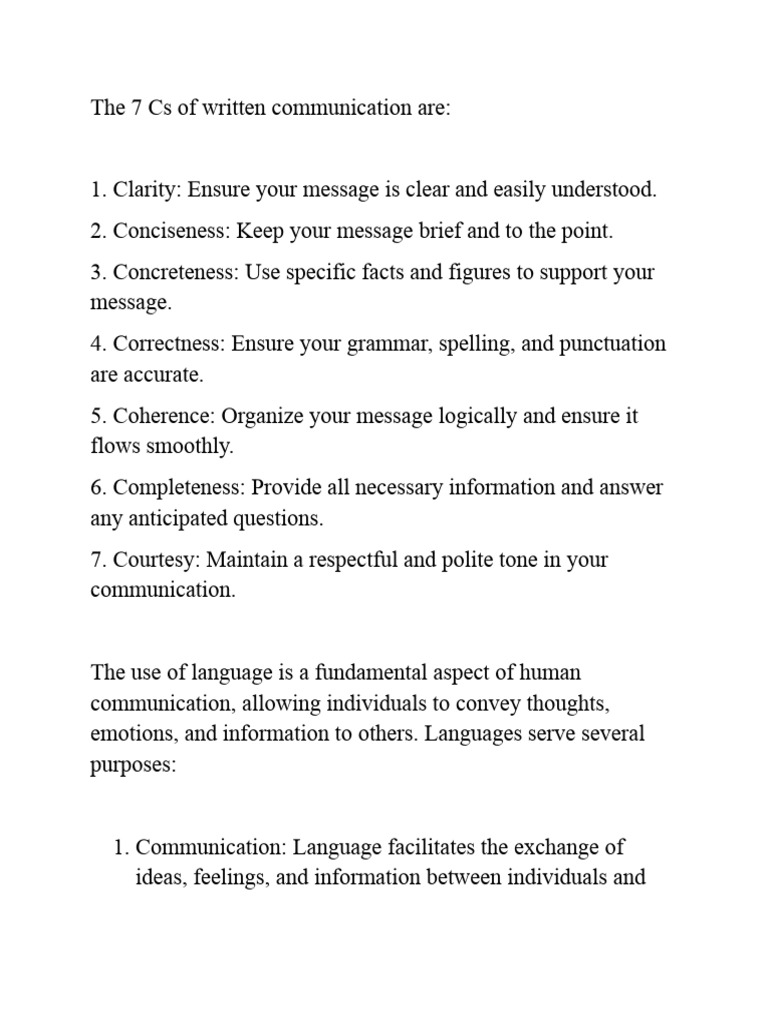 Workplace Communication Notes | PDF | Communication | Information