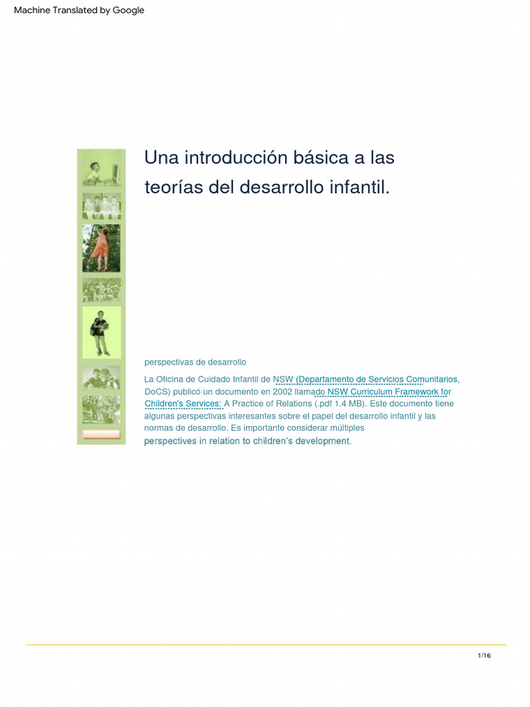 HGD 1 A - Basic - Introduction - To - Child - Development Span | PDF ...