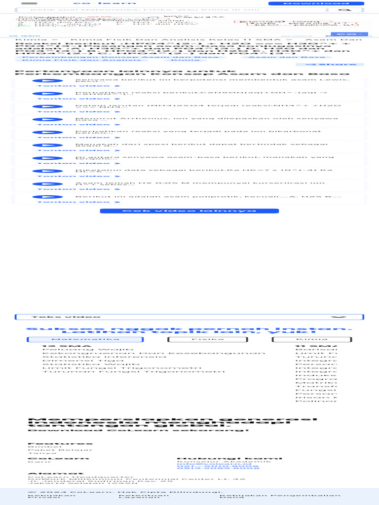 Reaksi Berikut HPO4 (2-) + H2O H3O + + PO4 (3-) Pasan | PDF