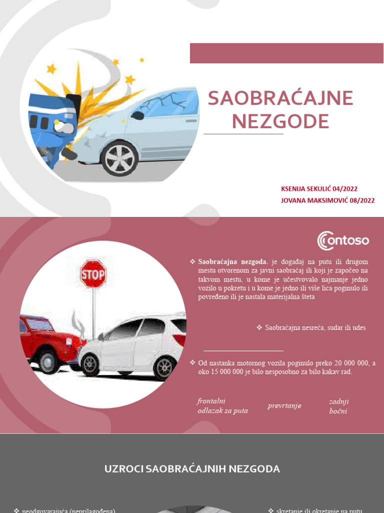 Saobraćajne Nezgode | PDF