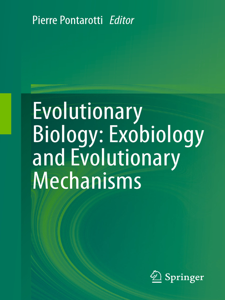 Evolutionary Biology - Exobiology and Evolutionary Mechanisms (PDFDrive ...
