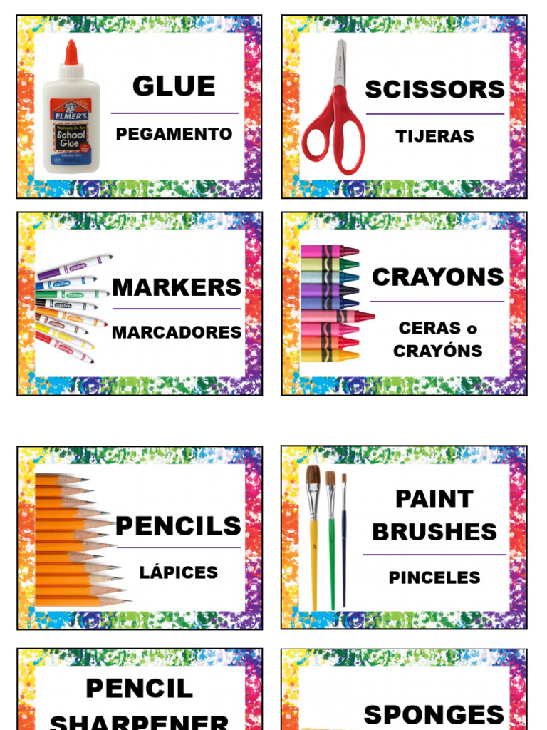 Art Room Labels Sap Nish English | PDF