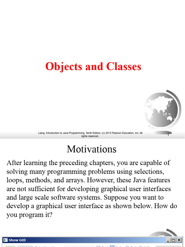 8 Objects and Classes | PDF | Constructor (Object Oriented Programming ... 8 Objects and Classes | PDF | Constructor (Object Oriented Programming ...