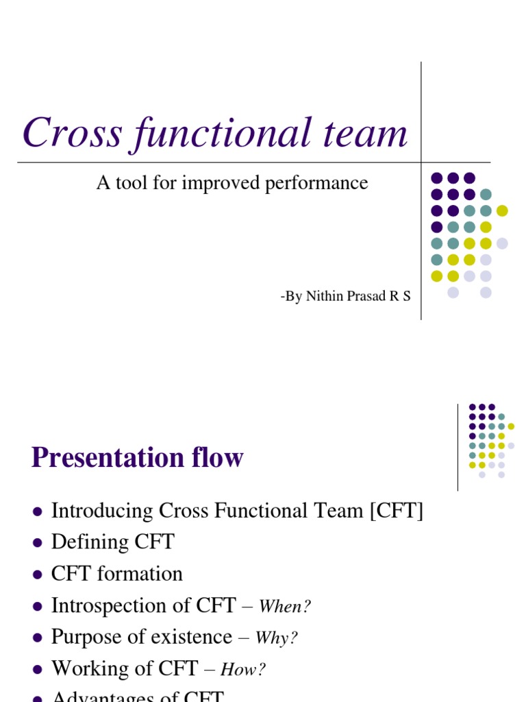 Cross Functional Team Effectiveness | PDF | Leadership | Psychological ...