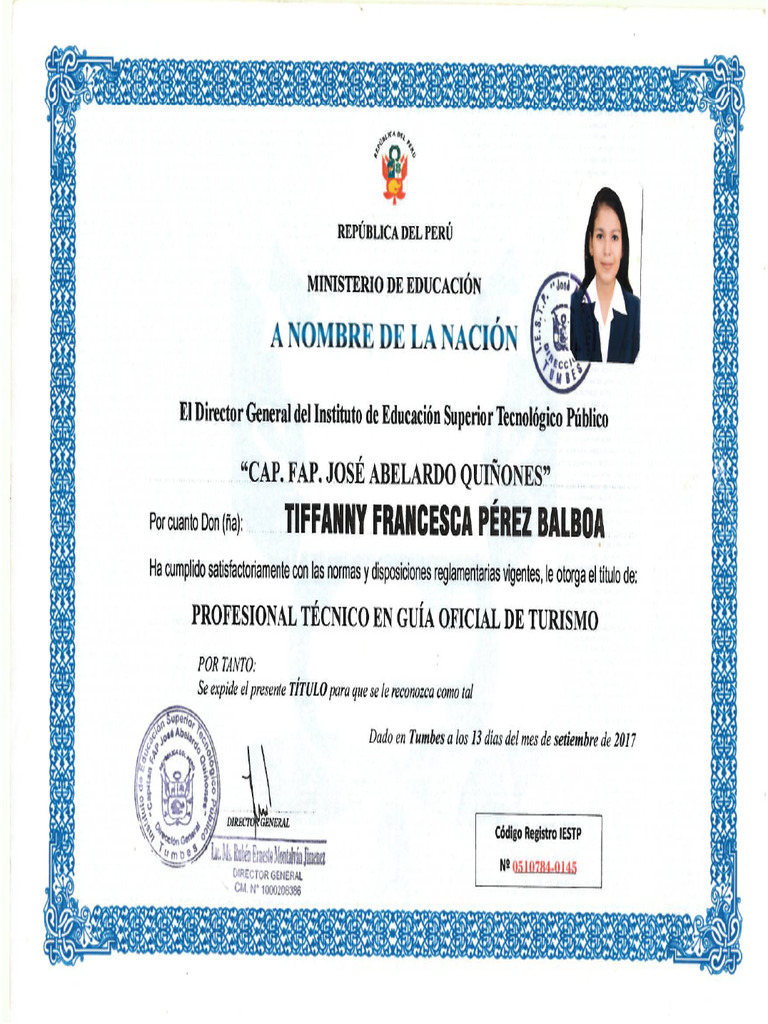 Titulo Técnico | PDF