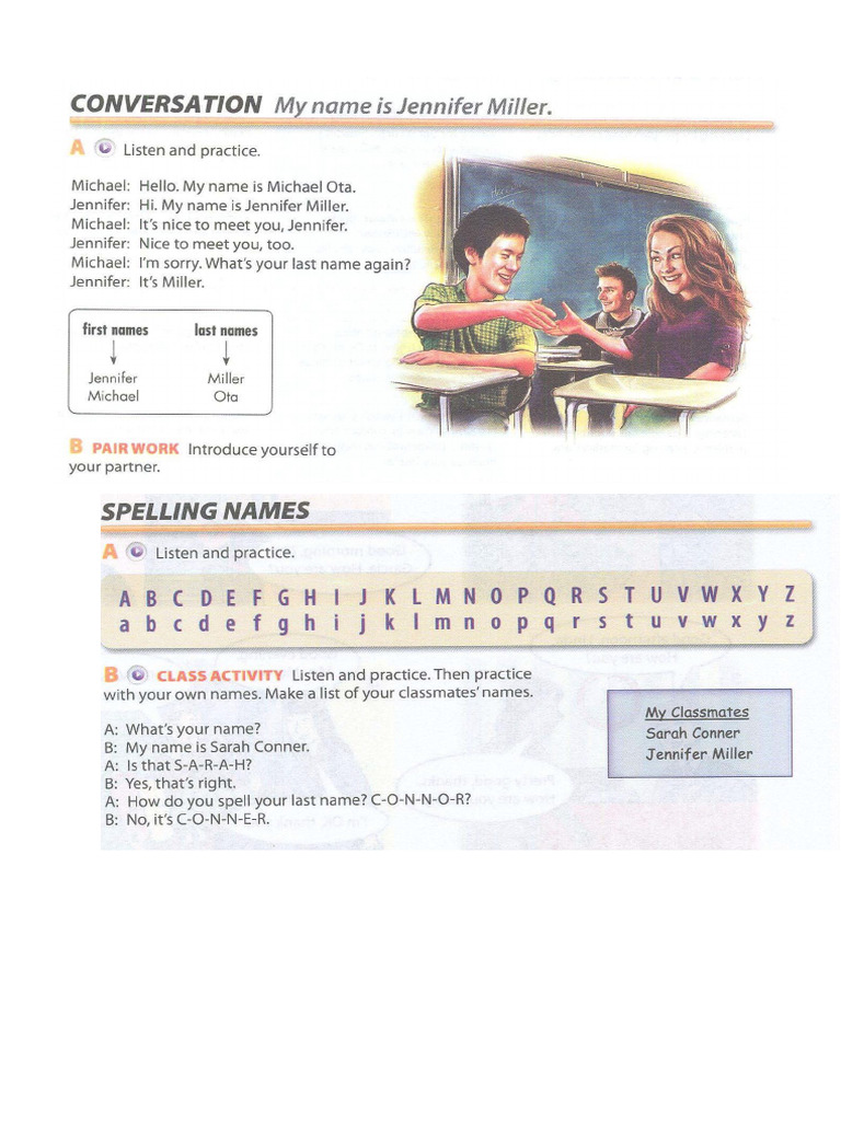 CONVERSATION AND ALPHABET | PDF