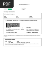 Indigo Payment Receipt | PDF