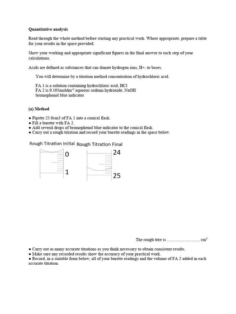 Titration virtual experiment | PDF | Titration | Chemistry