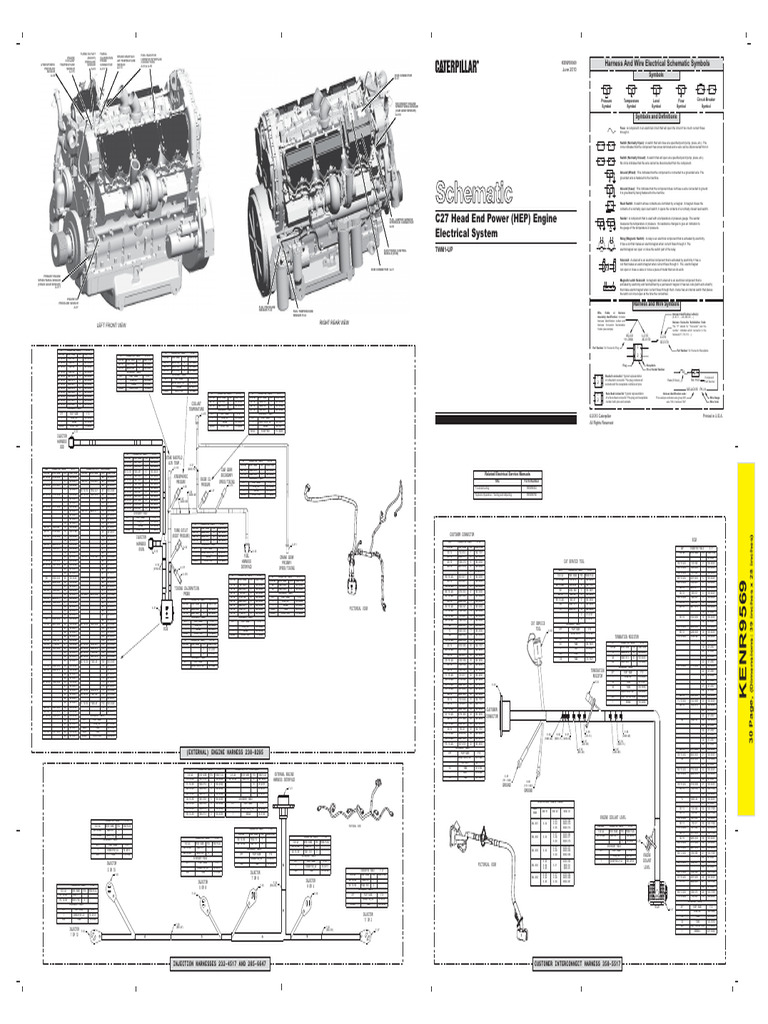 Plano Motor C-27 | PDF | Electrical Connector | Switch