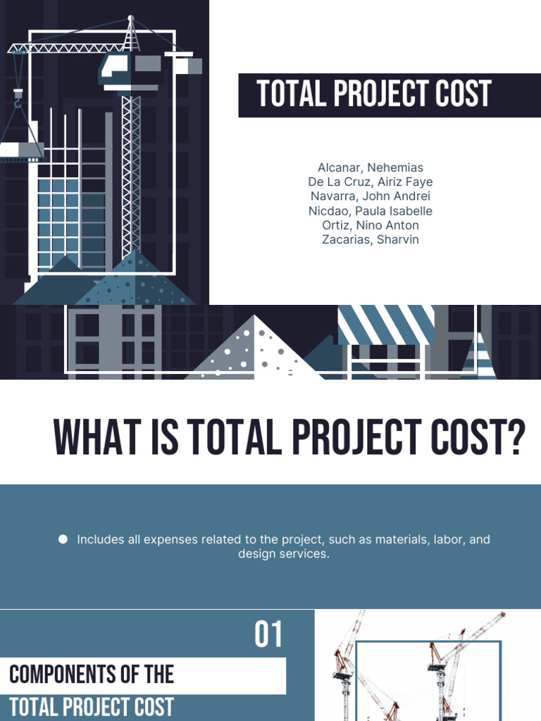 Total Project Cost | Download Free PDF | Cost | Taxes