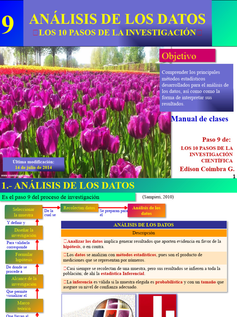 Paso 9 Analisis de Datos | PDF | Estadísticas | Estadísticas descriptivas