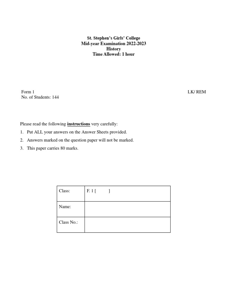 HIST 2022-2023 Term 1 F1 Questions | PDF | Ancient Egypt | Mycenaean Greece