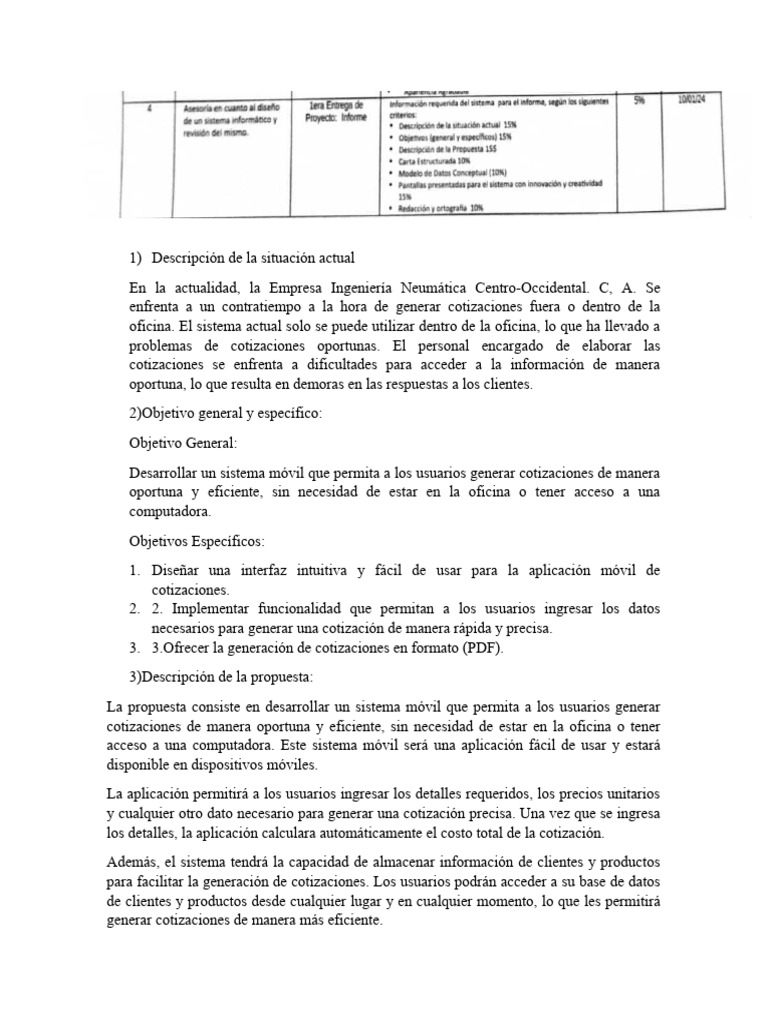 proyecto Algoritmo y programacion 2 | PDF | Software de la aplicacion | Aplicación movil