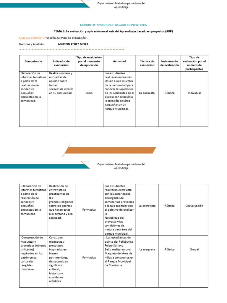 Plantilla de La Tarea1 - Tema 3 Apm | PDF | Evaluación | Metodología de encuesta
