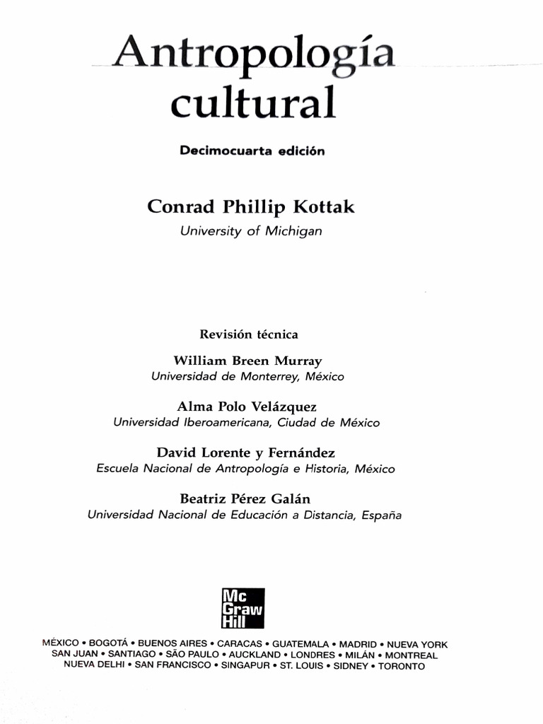 Capitulo 2 Cultura. Kottak | PDF