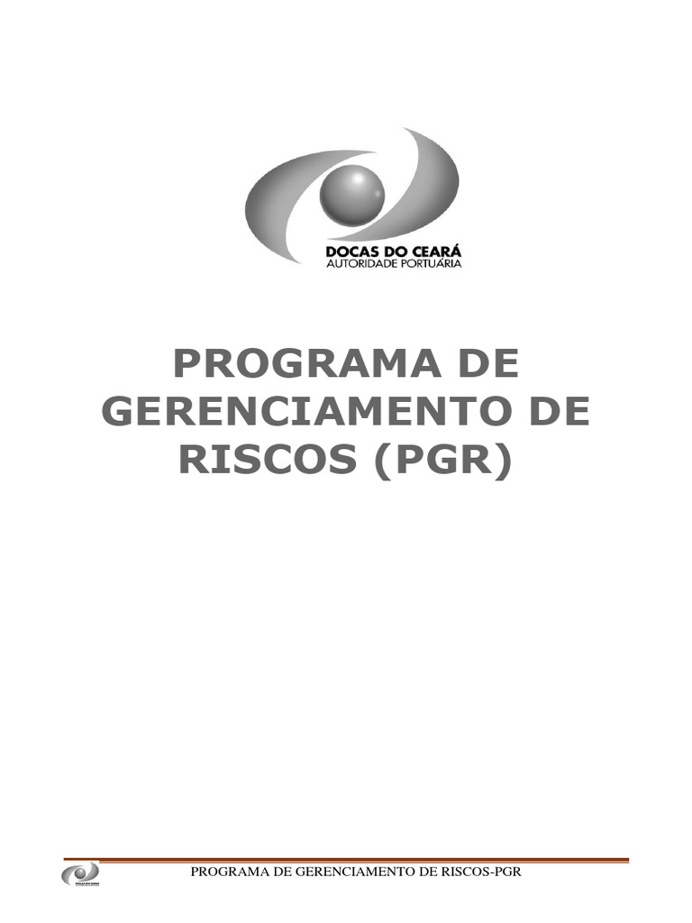 Programa de Gerenciamento de Riscos 2023 | PDF | Gestão de recursos humanos | Armazém