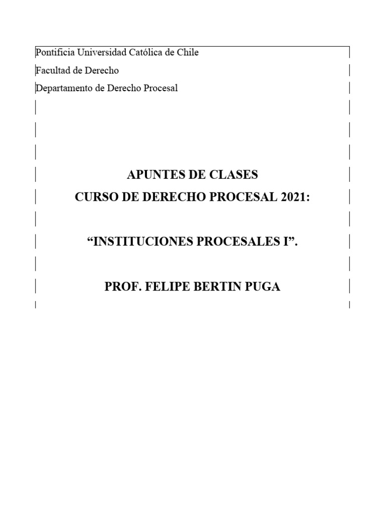 Inst +proc +I+Versión+Final+2021 | PDF | Ciencias sociales | Derecho