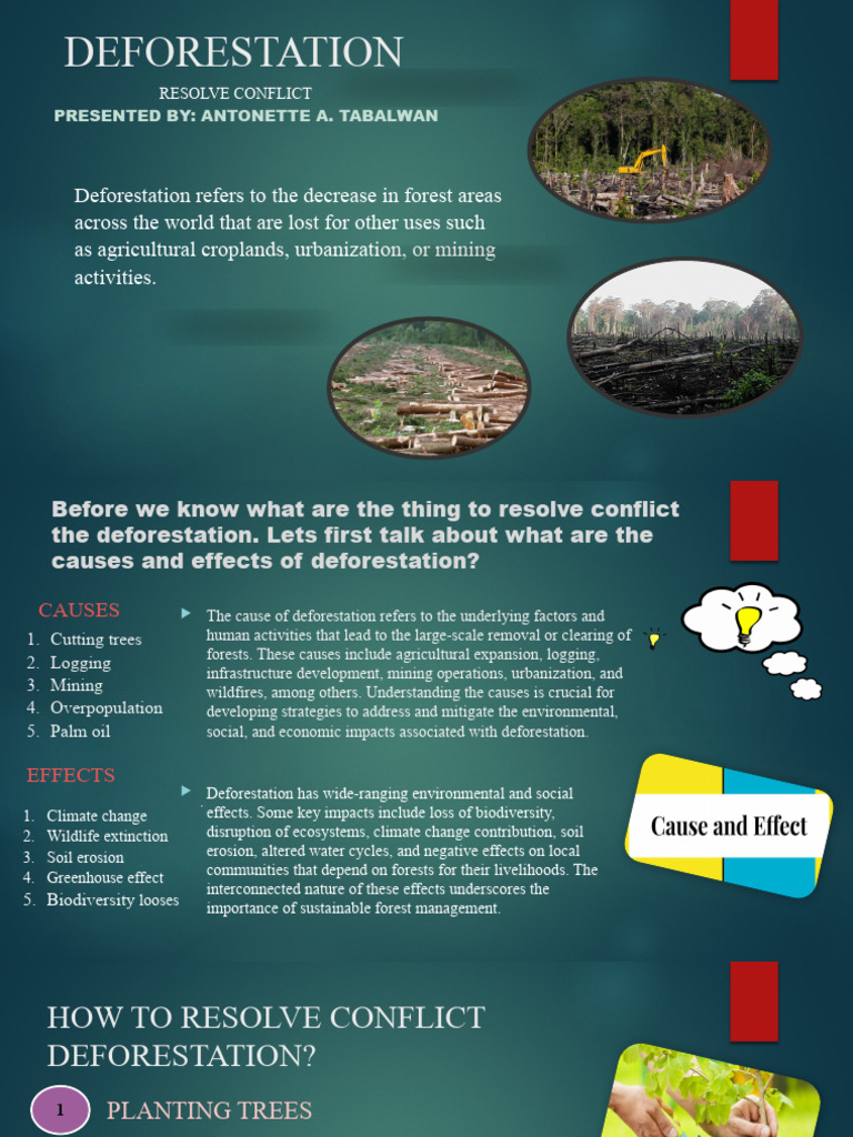Deforestation Pdf Deforestation Climate Change