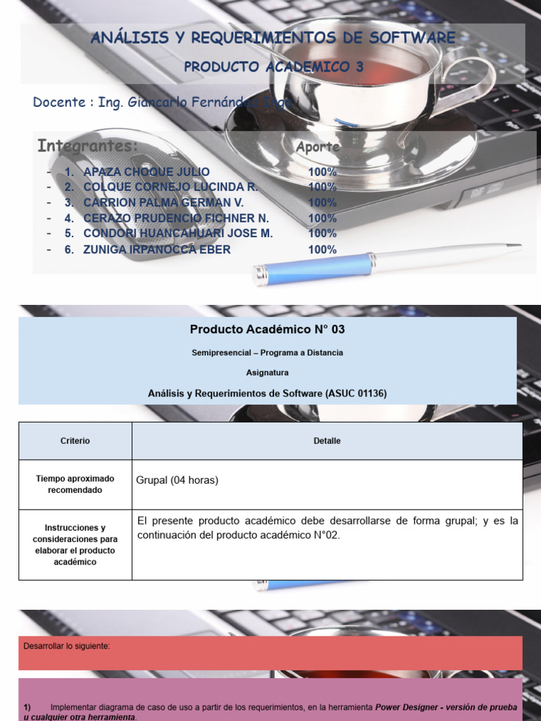 Analisis y Requerimientos de Software PA3 | PDF | Bancos | Cheque