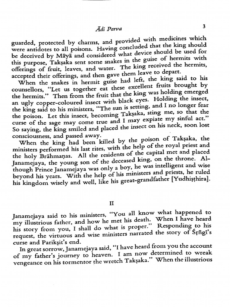The Mahabharata - Chakravarthi V. Narasimhan-37 | PDF