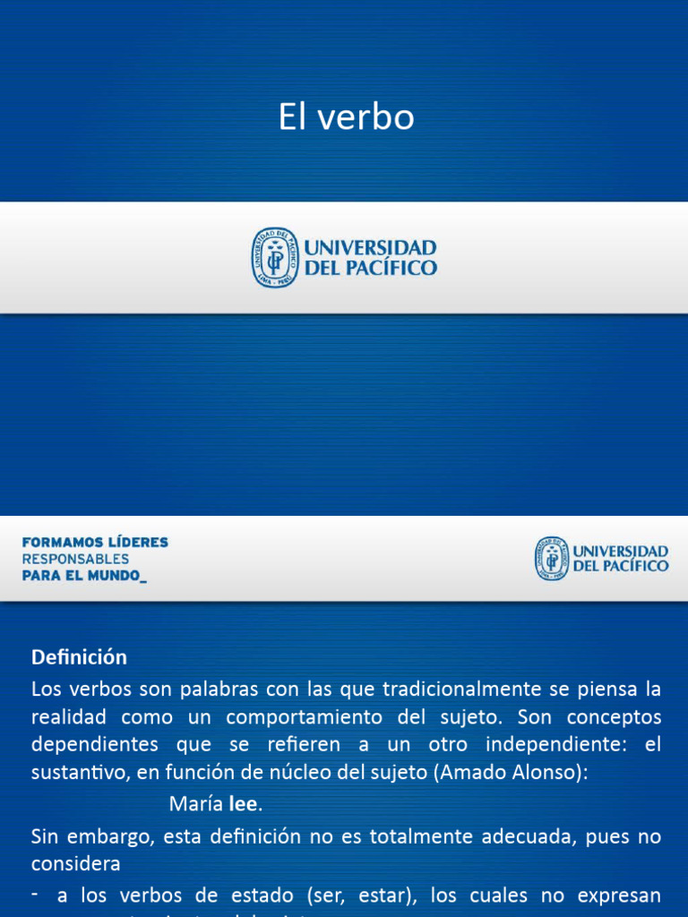 Verbo | PDF | Verbo | Numero Gramatical