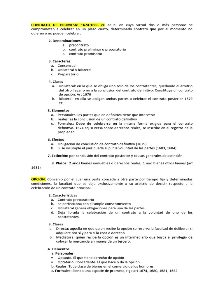 Contratos Civil Elementos | PDF | Donación | Derecho y economía