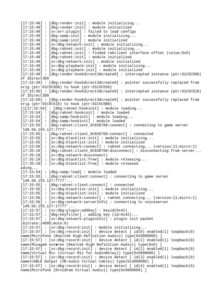 Svlog | PDF | Network Architecture | Computer Architecture