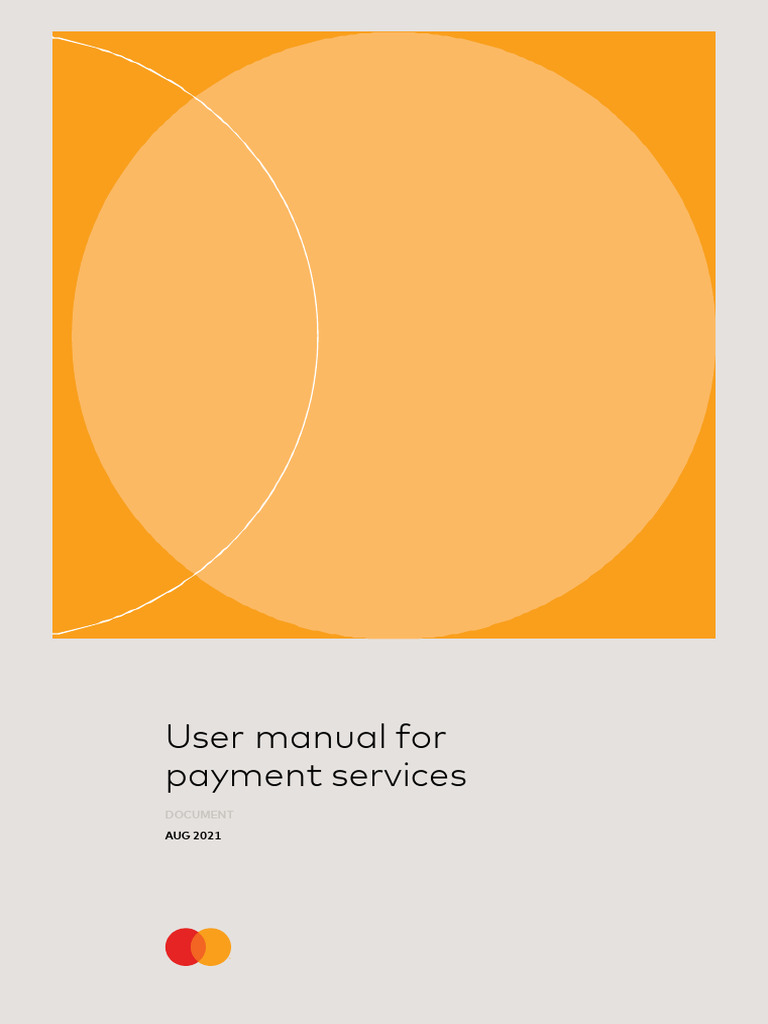 User Manual for Payment Services | PDF | Payments | Credit Card