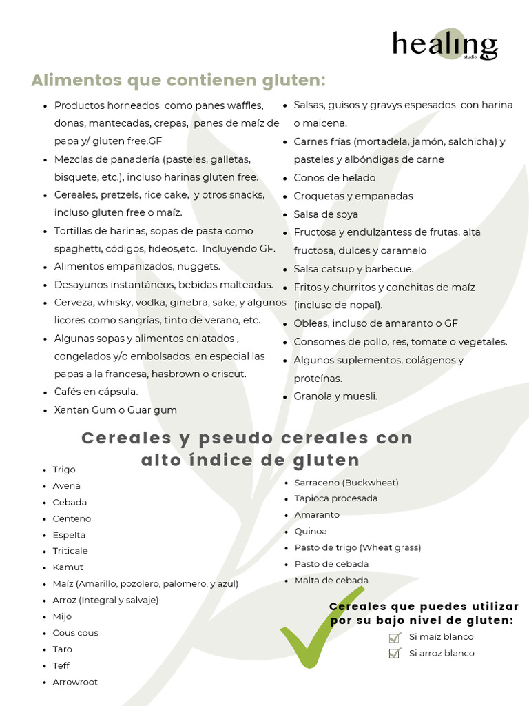 Alimentos que Contienen Caseína | PDF | Leche | Crema