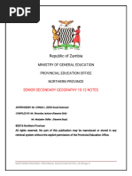 Excel geography grade 12 | PDF
