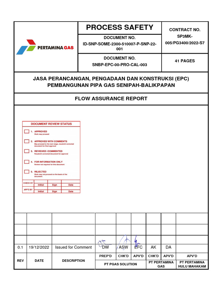 Gas Pipeline Flow Assurance | PDF | Pressure | Valve