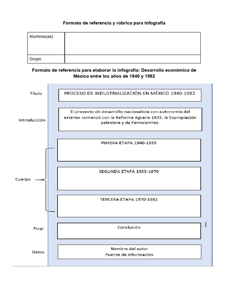 Anexo4 Rubrica para Infografía | PDF