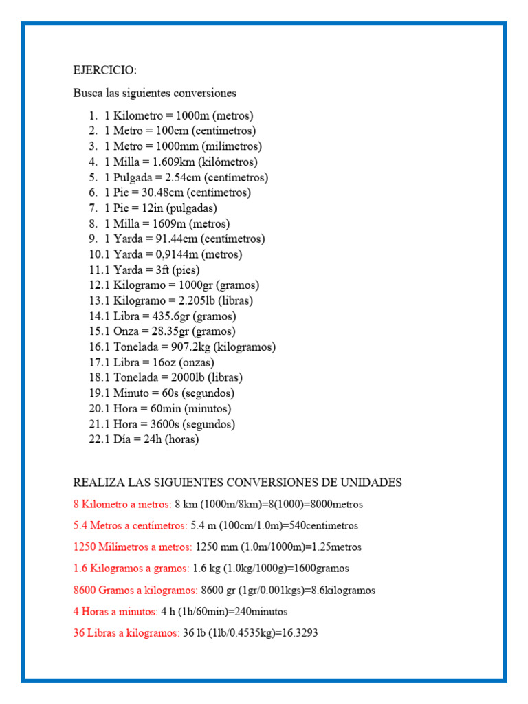 Fisica Ejercios PG 14 y 15 | PDF | Libra (masa) | Kilogramo